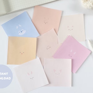 Cute Skzoo Memo Sheets | Printable Stationery | Stray Kids | Instant ...