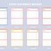 SKZOO Study Planner | Printable | Instant Download | Undated Planner ...