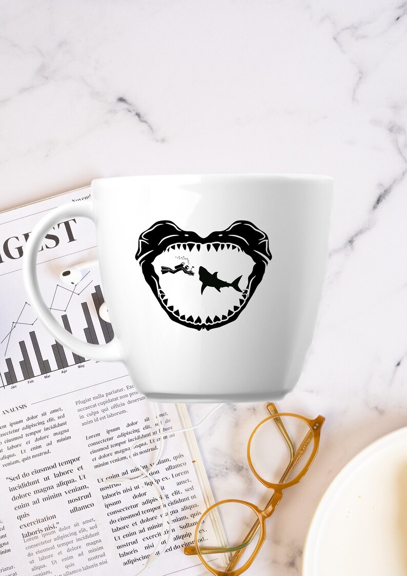 Jaw SVG, Monster, Diver, Shark, Bite SVG - Etsy