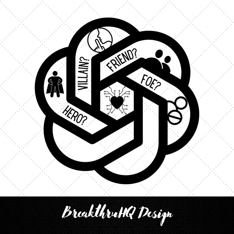 SVG File, Chatgpt, Artificial Intelligence, AI, is It Friend or Foe ...