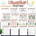 Road Trip Printable Games & Travel Journal for Kids and Adults | Fun ...