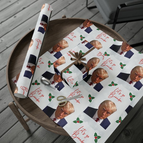 Trump Wrapping Paper - Etsy