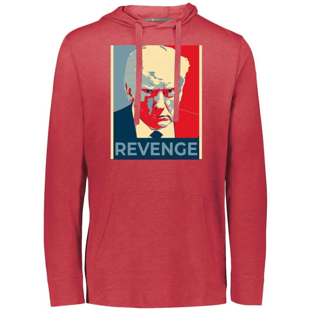 Donald Trump Mugshot Revenge Hoodie, Provocative Political T-shirt ...