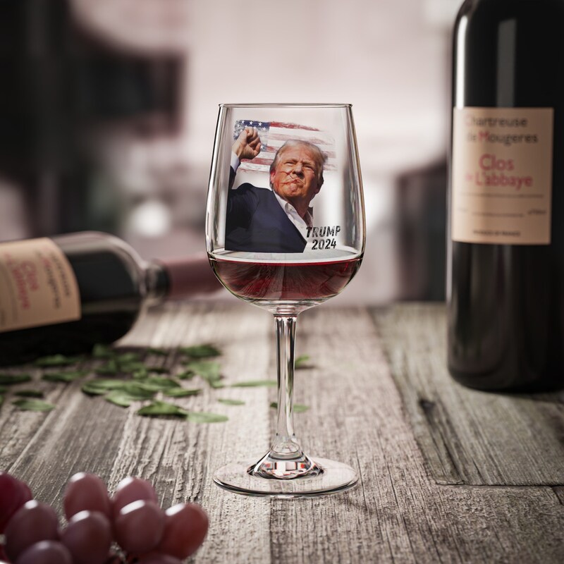 Trump Drinking Glass - Etsy