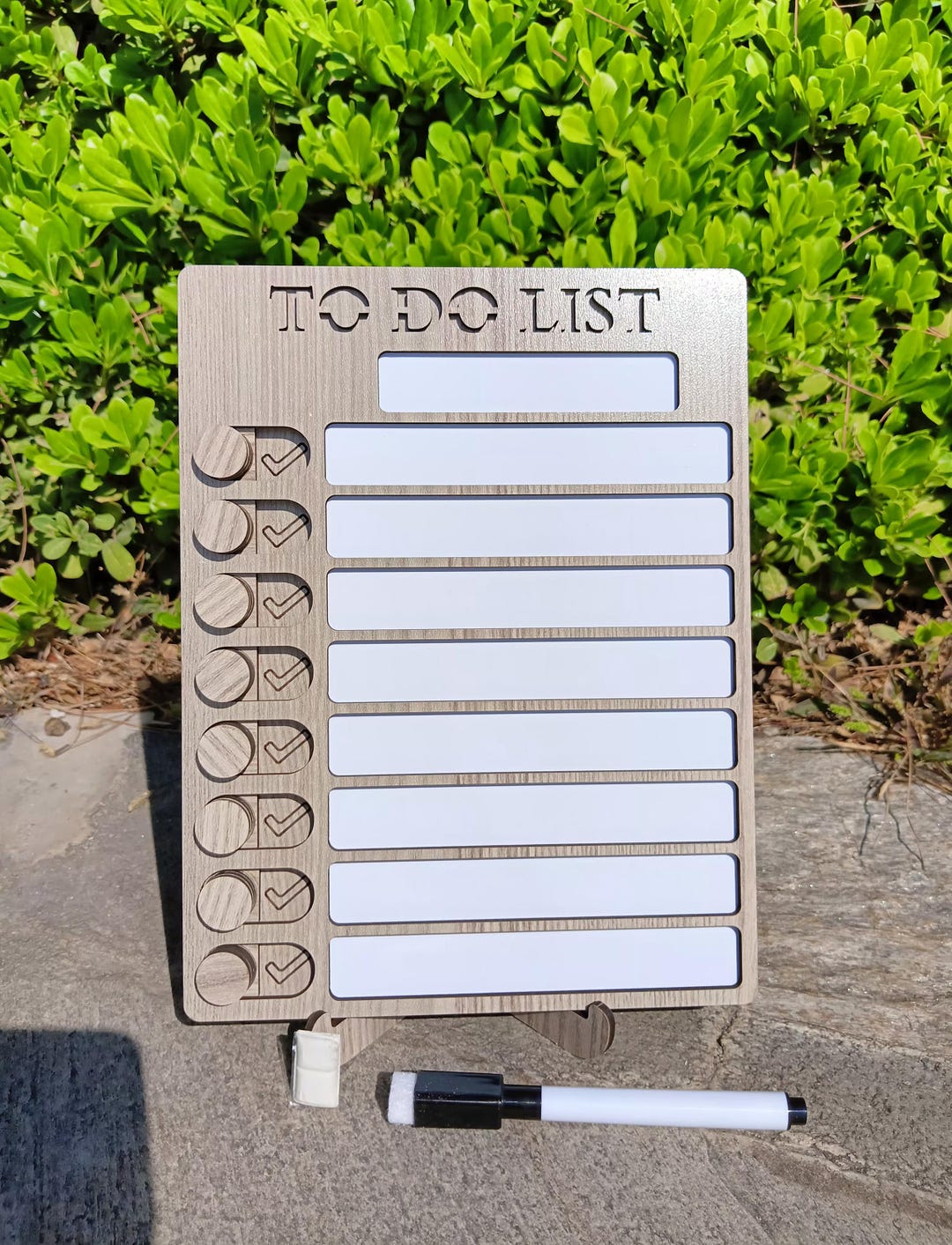 Handmade Sliding Wooden to Do List Board: Customizable Chore Chart - Etsy