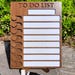Sliding Wooden Checklist Board - Handmade Wood to Do List ...