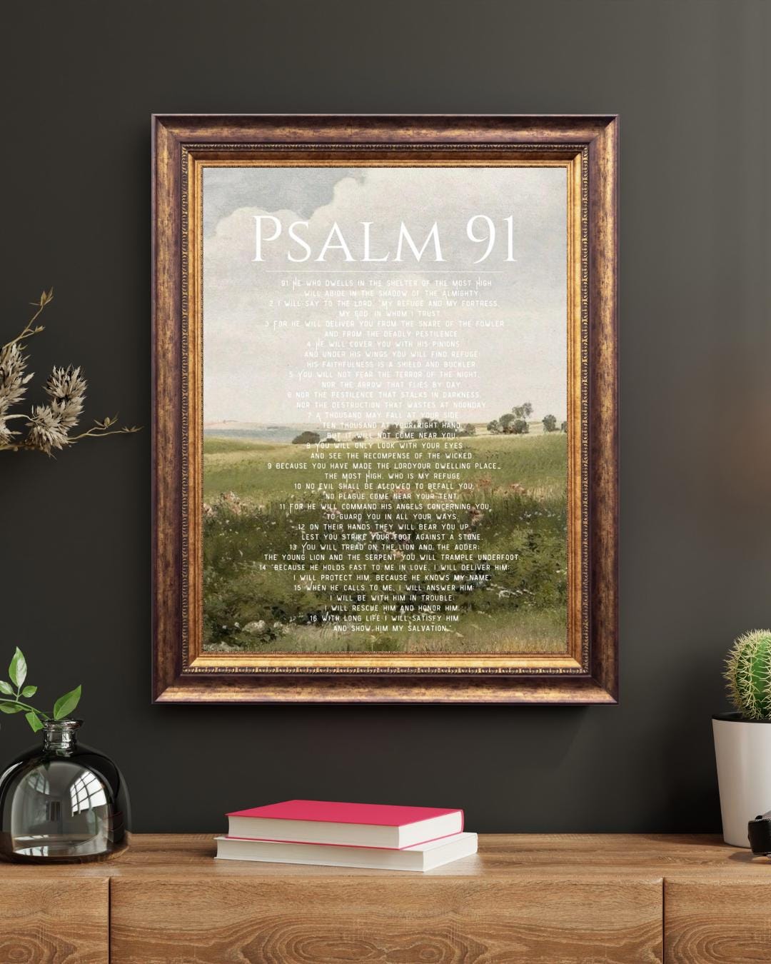 Psalm 91 Art - Etsy