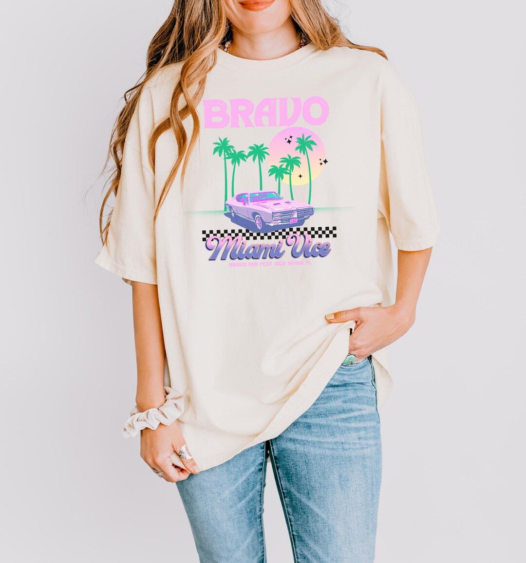 Bravo Miami Vice Fan Fest Bravo Merch, Real Housewives Merch, Comfort ...