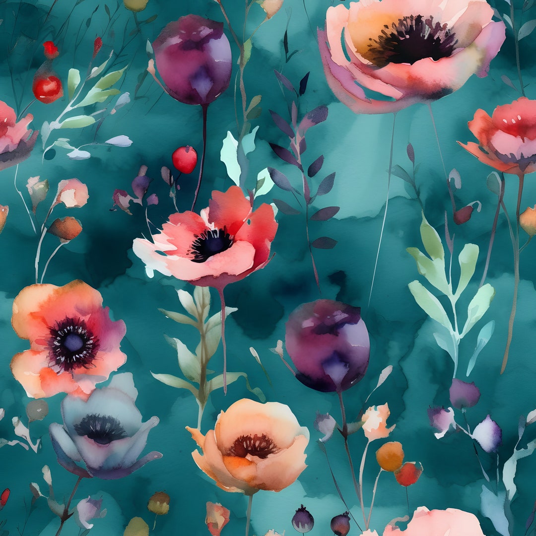 Floral Pattern - Etsy