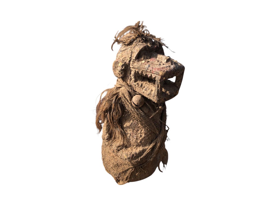 Baule Monkey Gbekre Statue: African Ritual Figure, Ivory Coast - Etsy