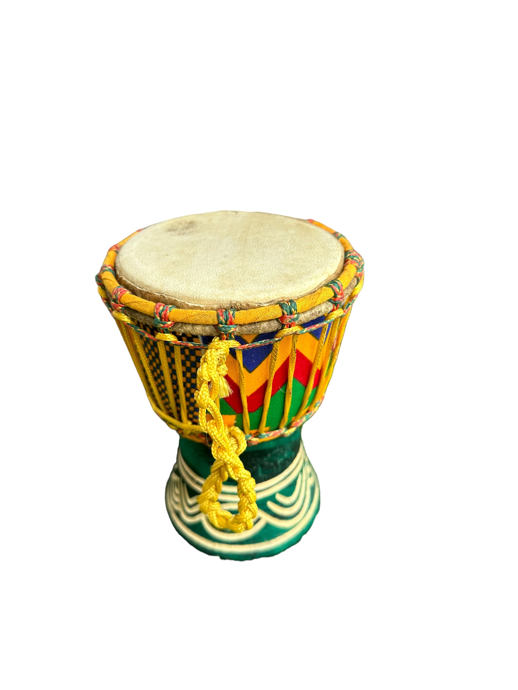 Miniature Djembe Drum, 7x5 Inches and 9x6 Inches Ghanaian Musical ...