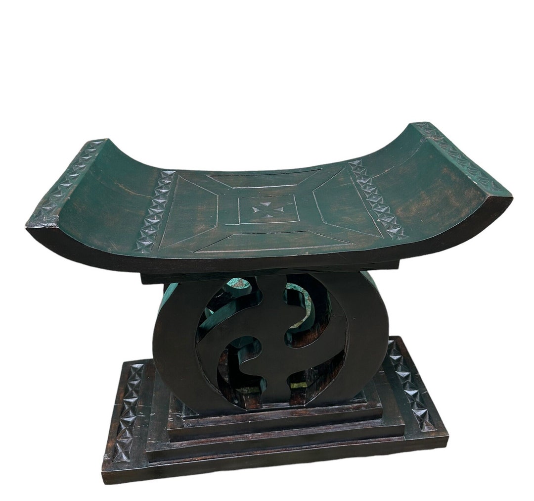 Ashanti Stool, Ghana Royalty Throne, Wooden Vintage Tabouret, Rare King ...