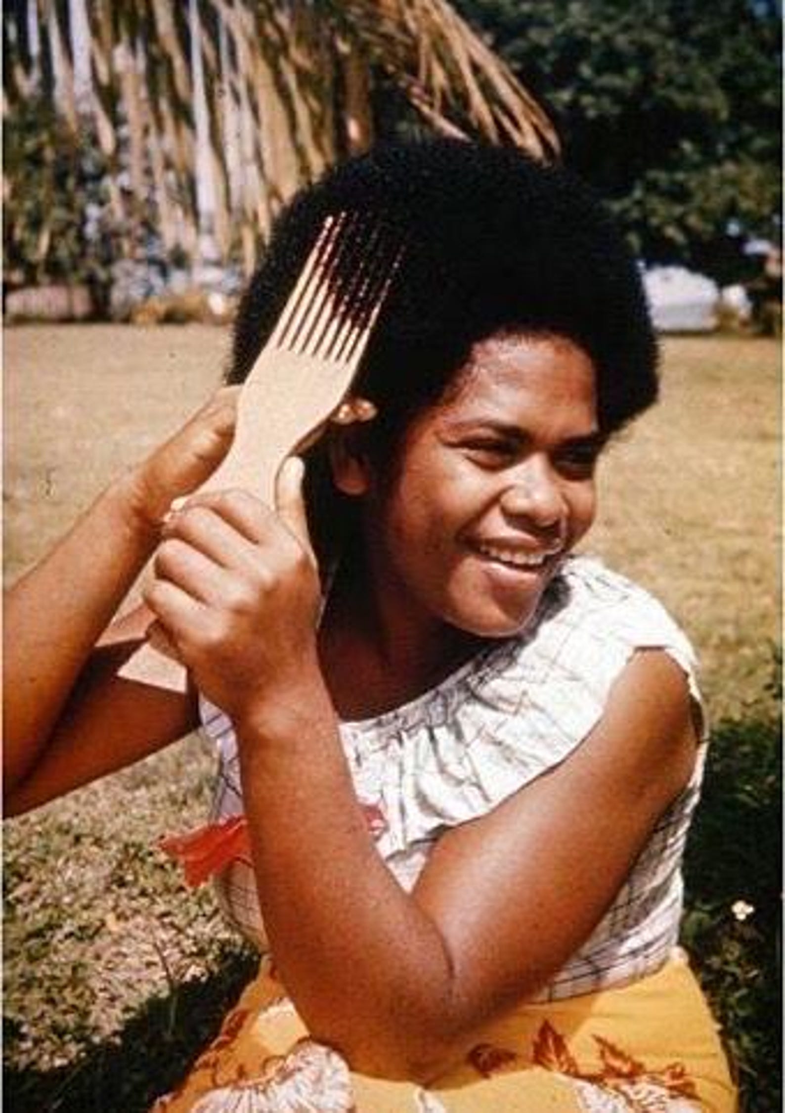 Authentic Ashanti Comb From Ghana - Decorative Ethnic Hair Pick & Wall ...