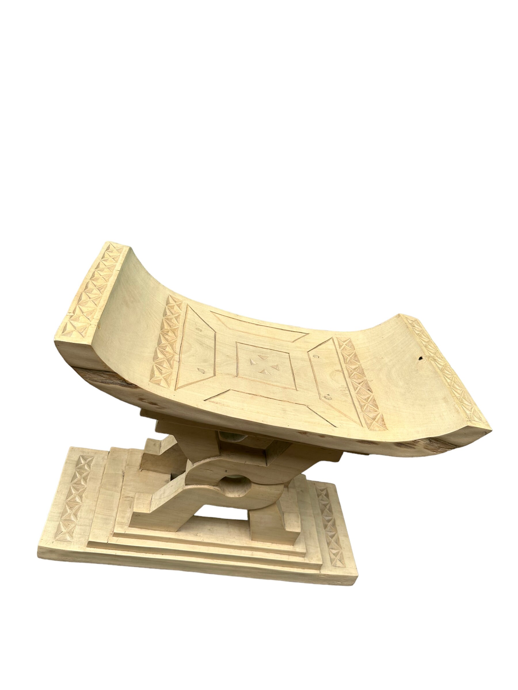 African Stool, Ghanaian Ashanti Chieftancy Stool, Tribal Chief Throne ...