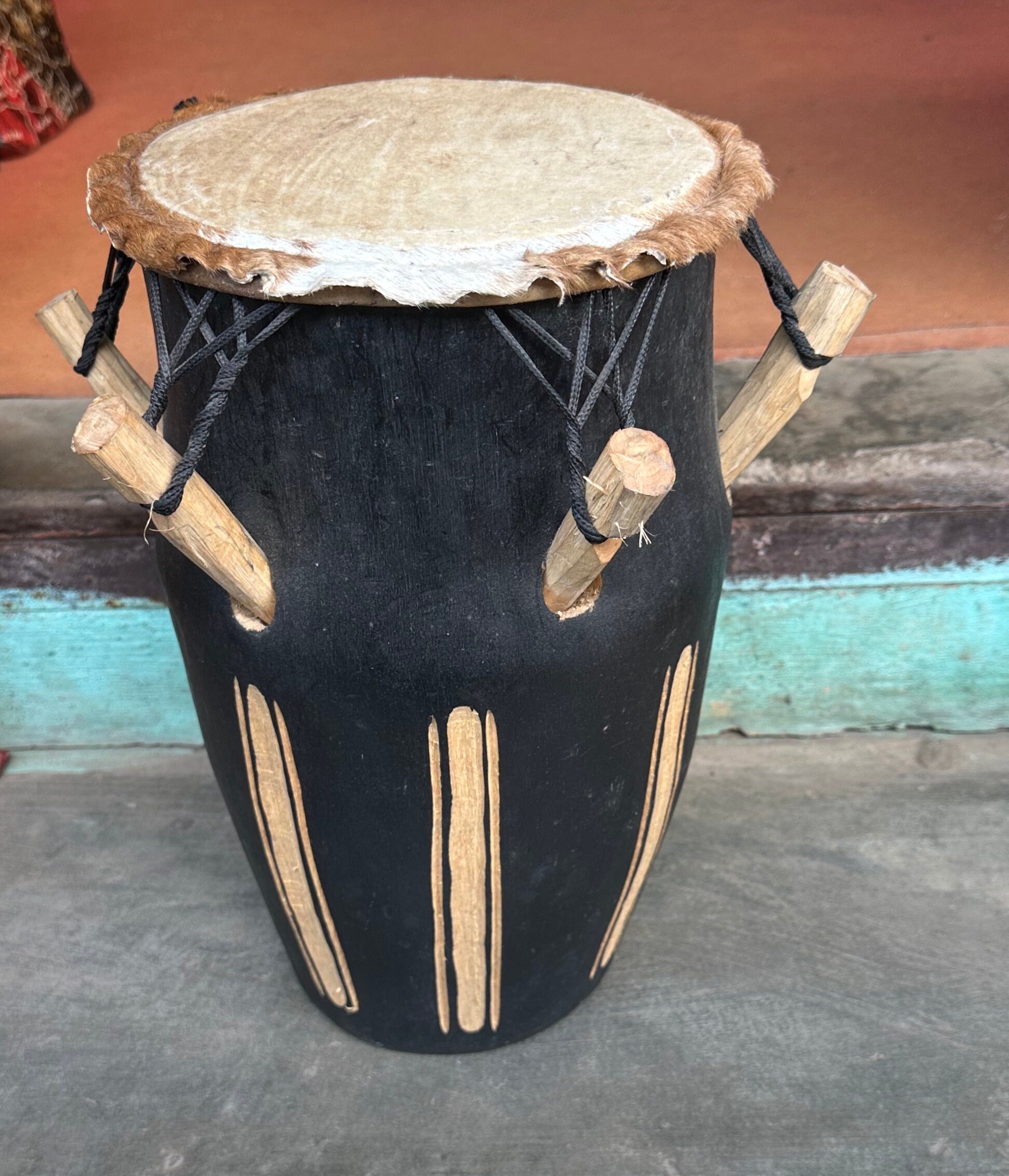 Vintage Kpanlogo Drum Small Drum 13.5x9inches West African - Etsy Canada