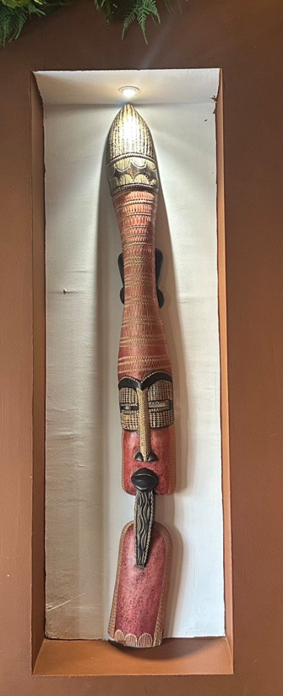 Handcrafted Tribal Wall Mask Set African Art Decor Wooden Ethnic Masks ...