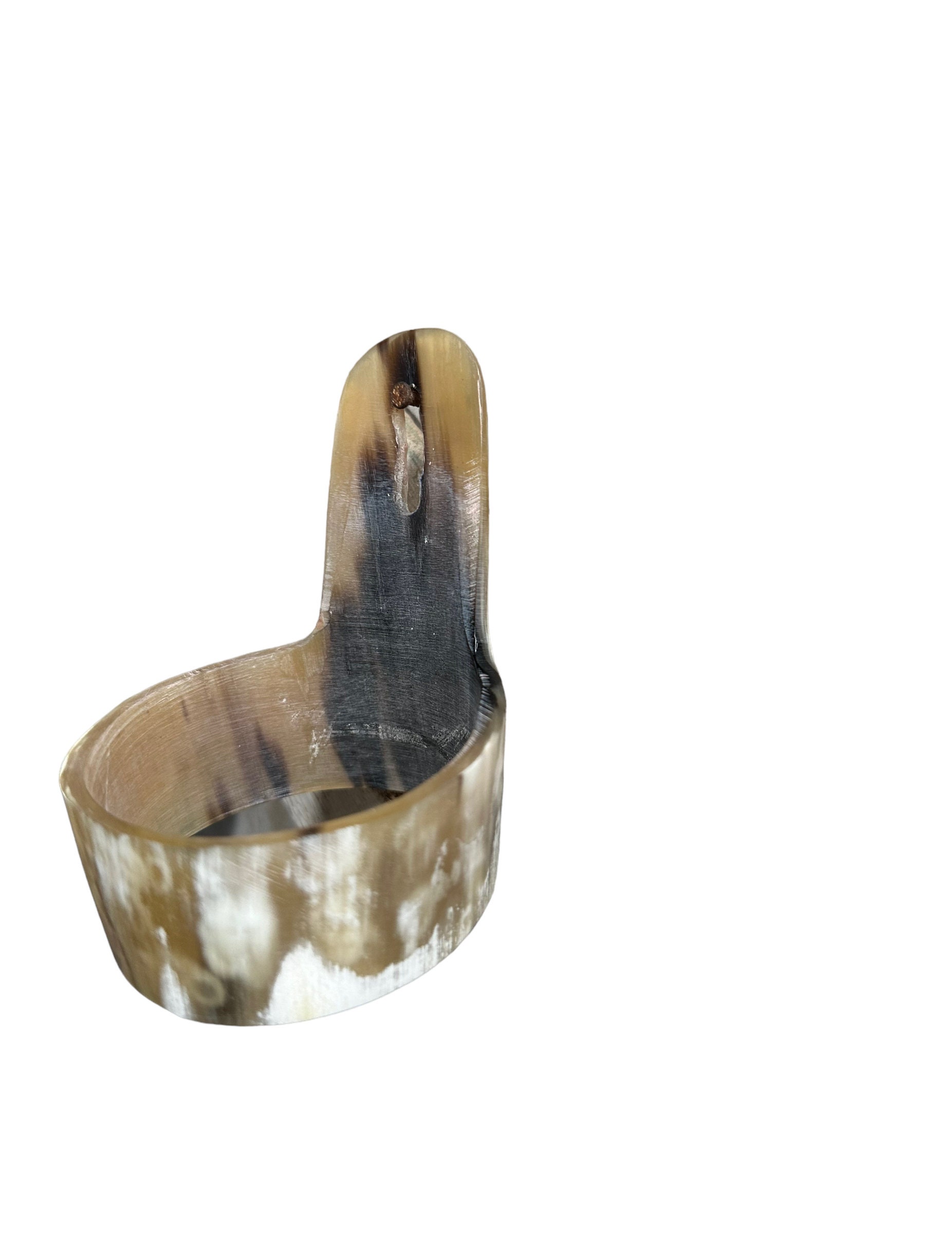 Wall Hanging Longhorn With Holder / Brace, Real Cow Horn Animal Art ...