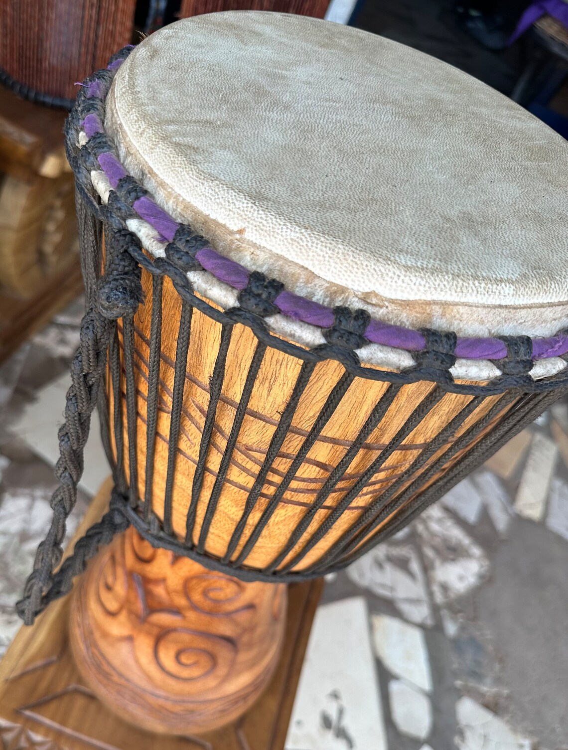 Djembe Drum African Musical Instrument Handmade Tribal Drum - Etsy