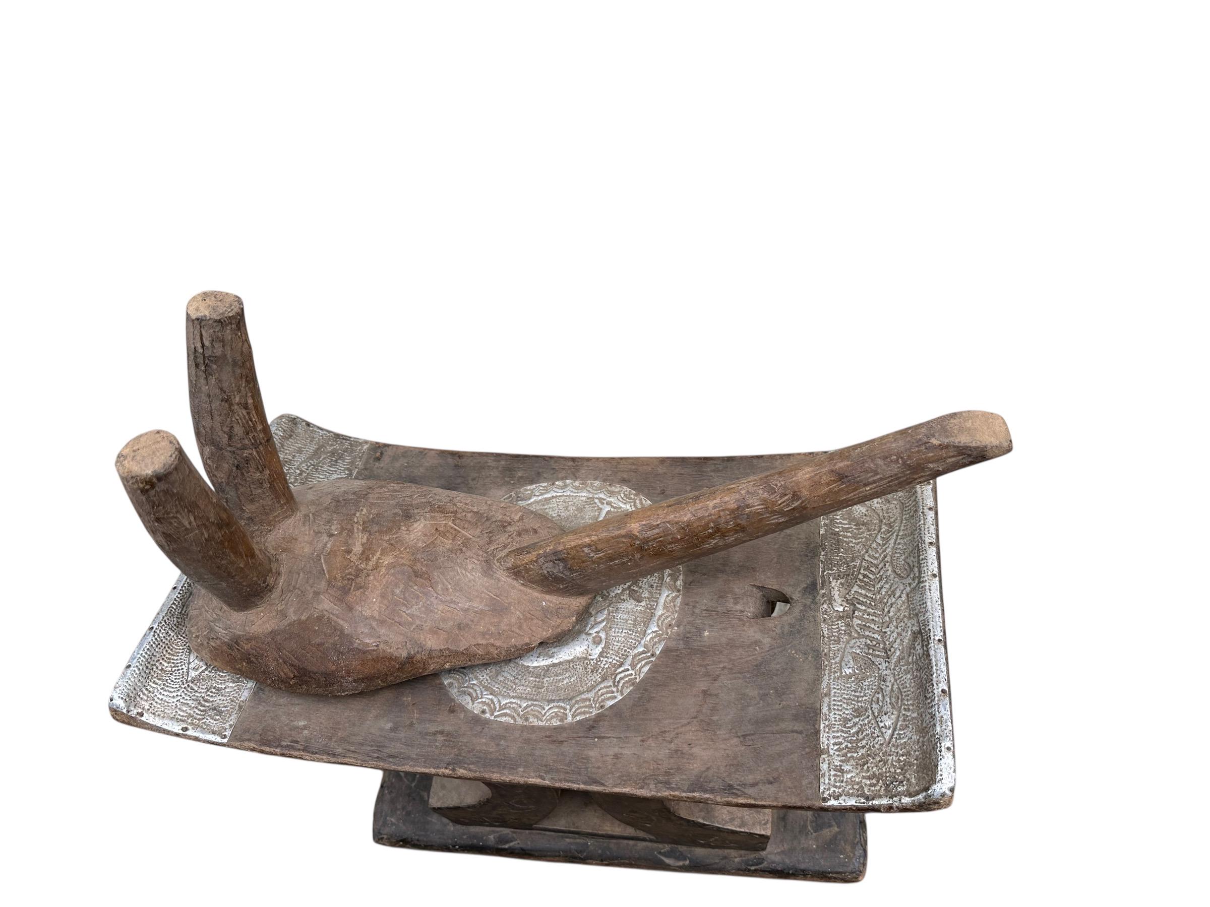 Lobi Tribal Stool 20th Century Antique African Wooden Headrest, Rare ...