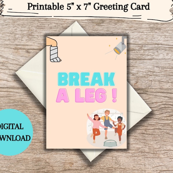Break a Leg - Etsy