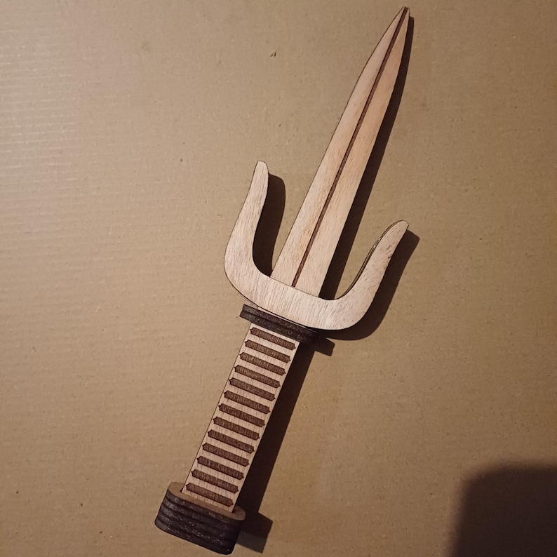Dagger Sword Sword - DXF-SVG Laser Cutting File - Etsy