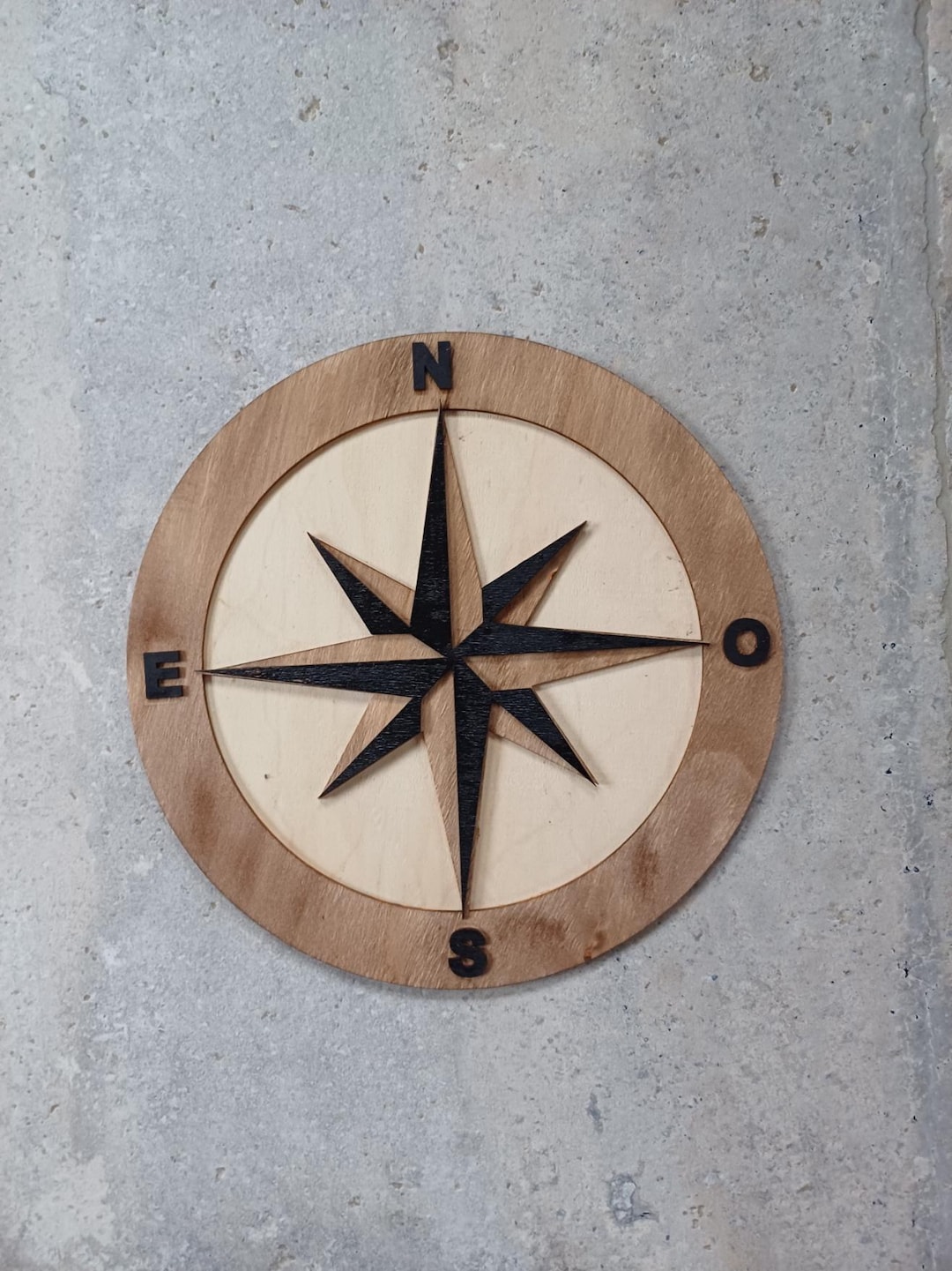 Multi-layered Compass Rose - DXF-SVG Laser Cutting File - Etsy