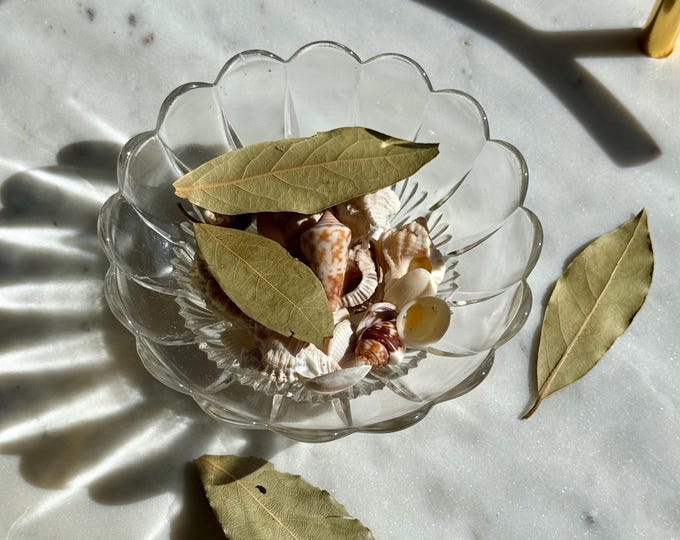 Vintage Altar Bowl || Crystal Altar Bowl || Vintage Crystal Bowl ...