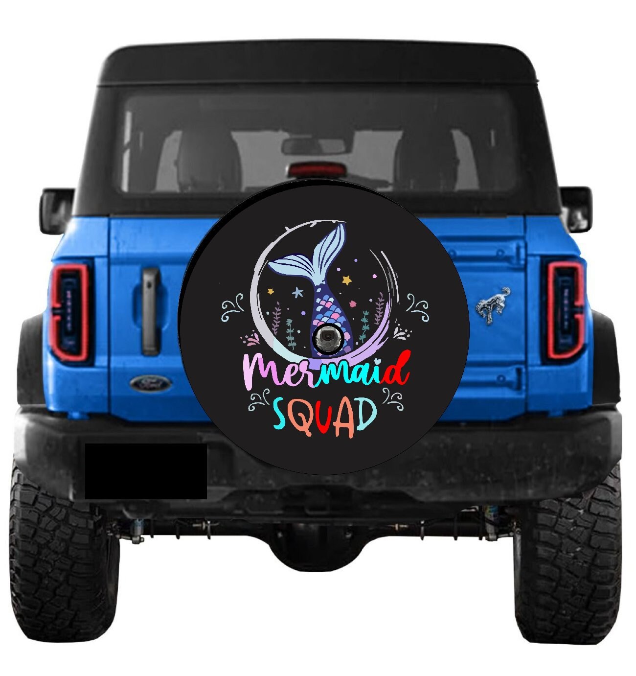 Jeep "mermaid Squad" Spare Wheel Tire Cover With Camera Hole or Without ...