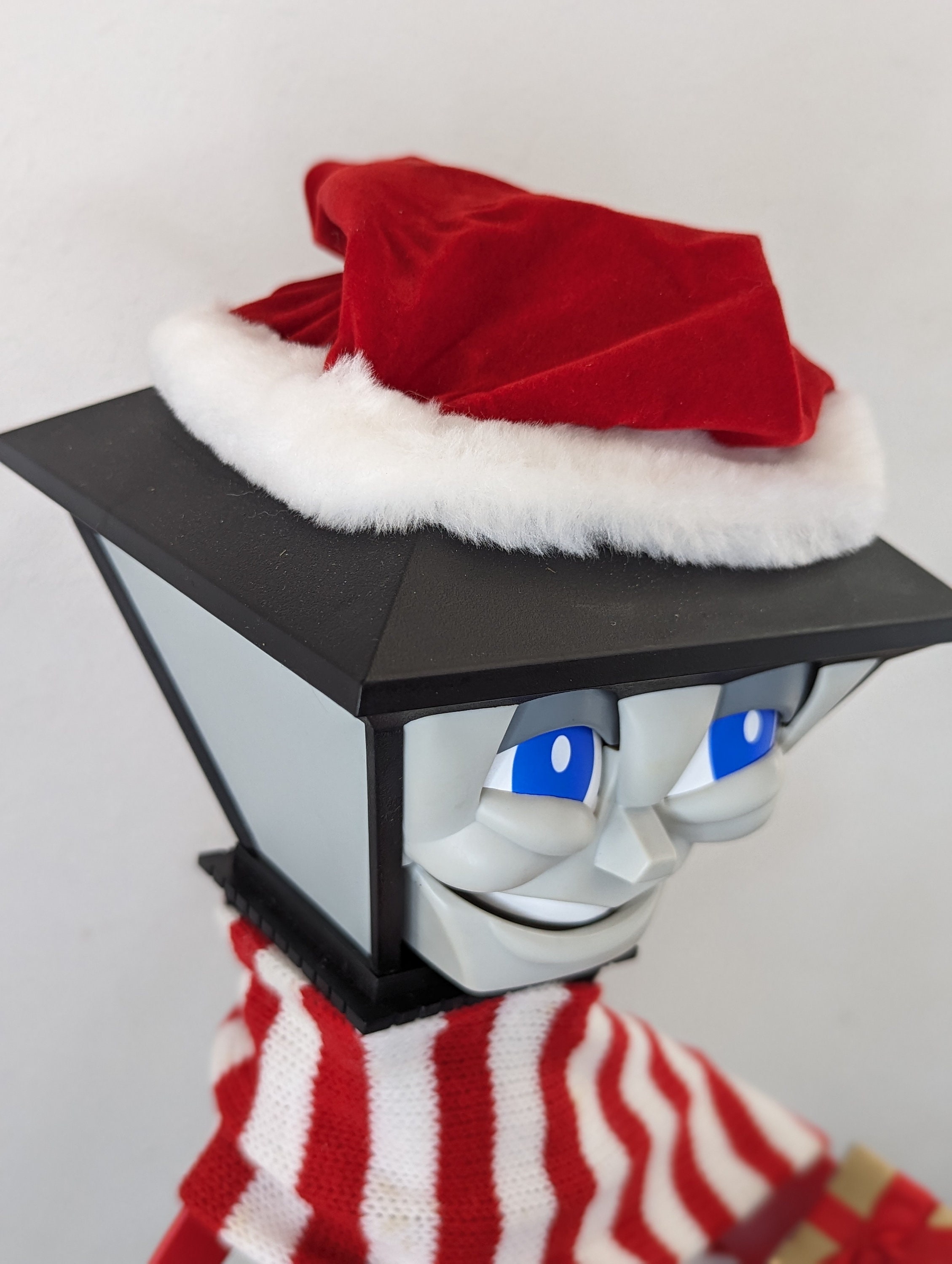 Vintage Christmas Telco Singing Animated Light Post 22 in Tall - Etsy