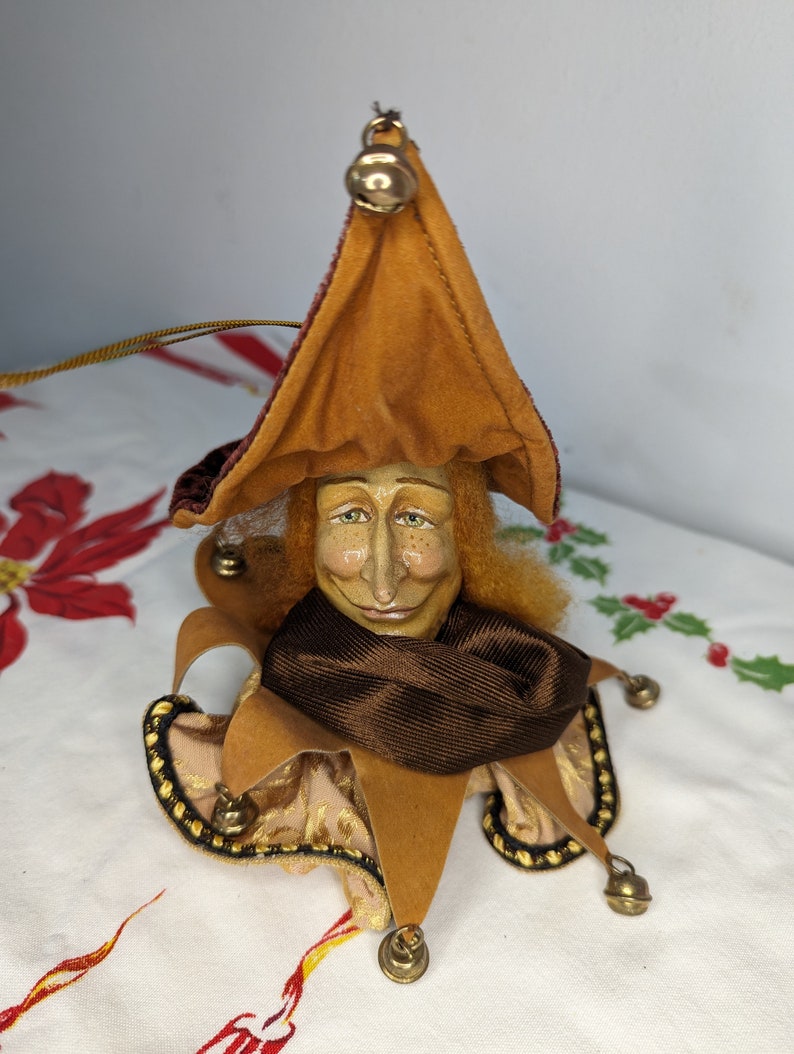 Vintage "jester" Ornament - Etsy