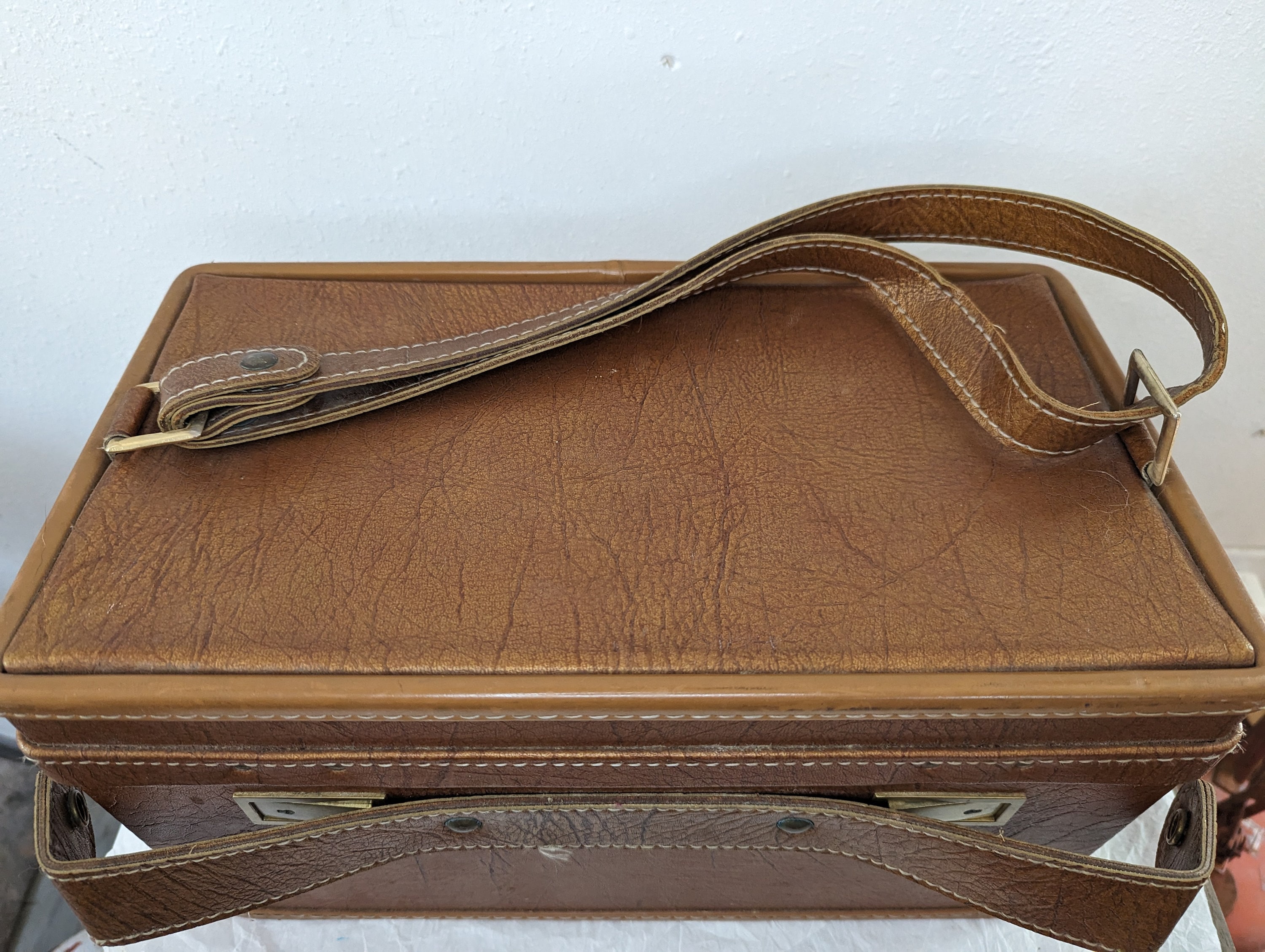 Vintage Hartmann Cosmetic Case W/keys Extra Zippered Inside Bag - Etsy
