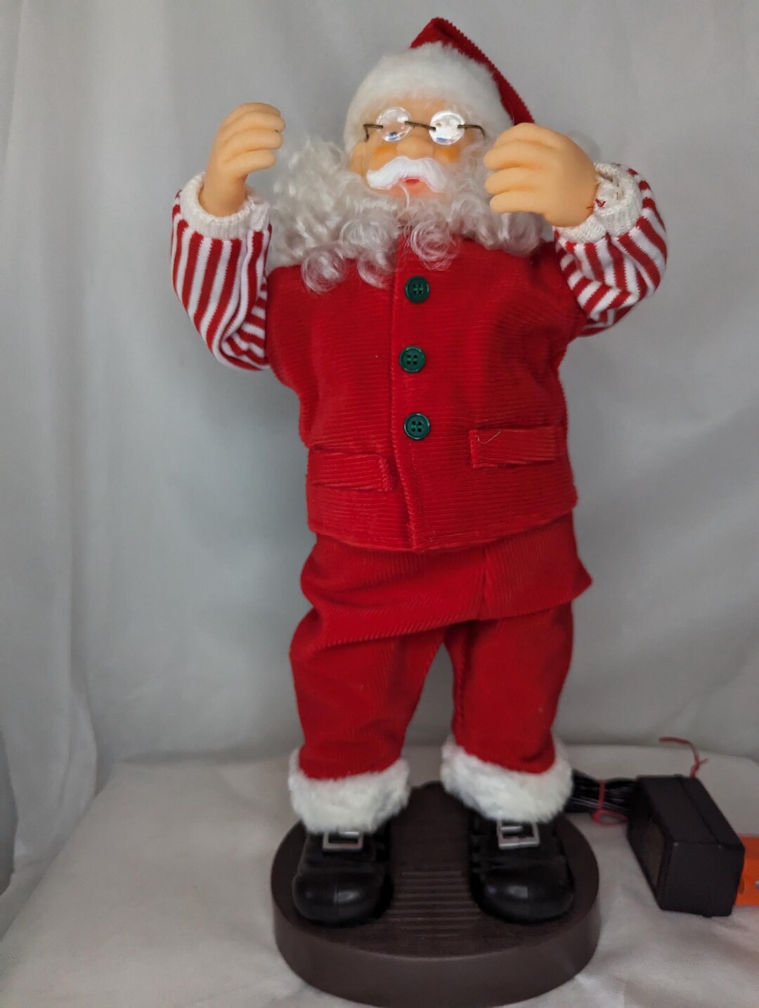 Swingin' Santa Electronic Musical Figure 18 In - Etsy
