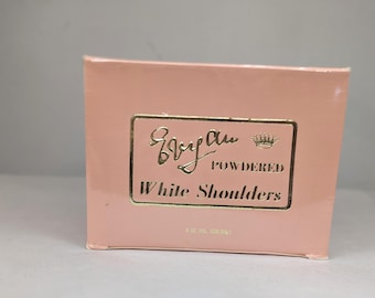 Vintage 70’s Evyan White Shoulders Pink Art Nouveau Dusting Powder 2 ...