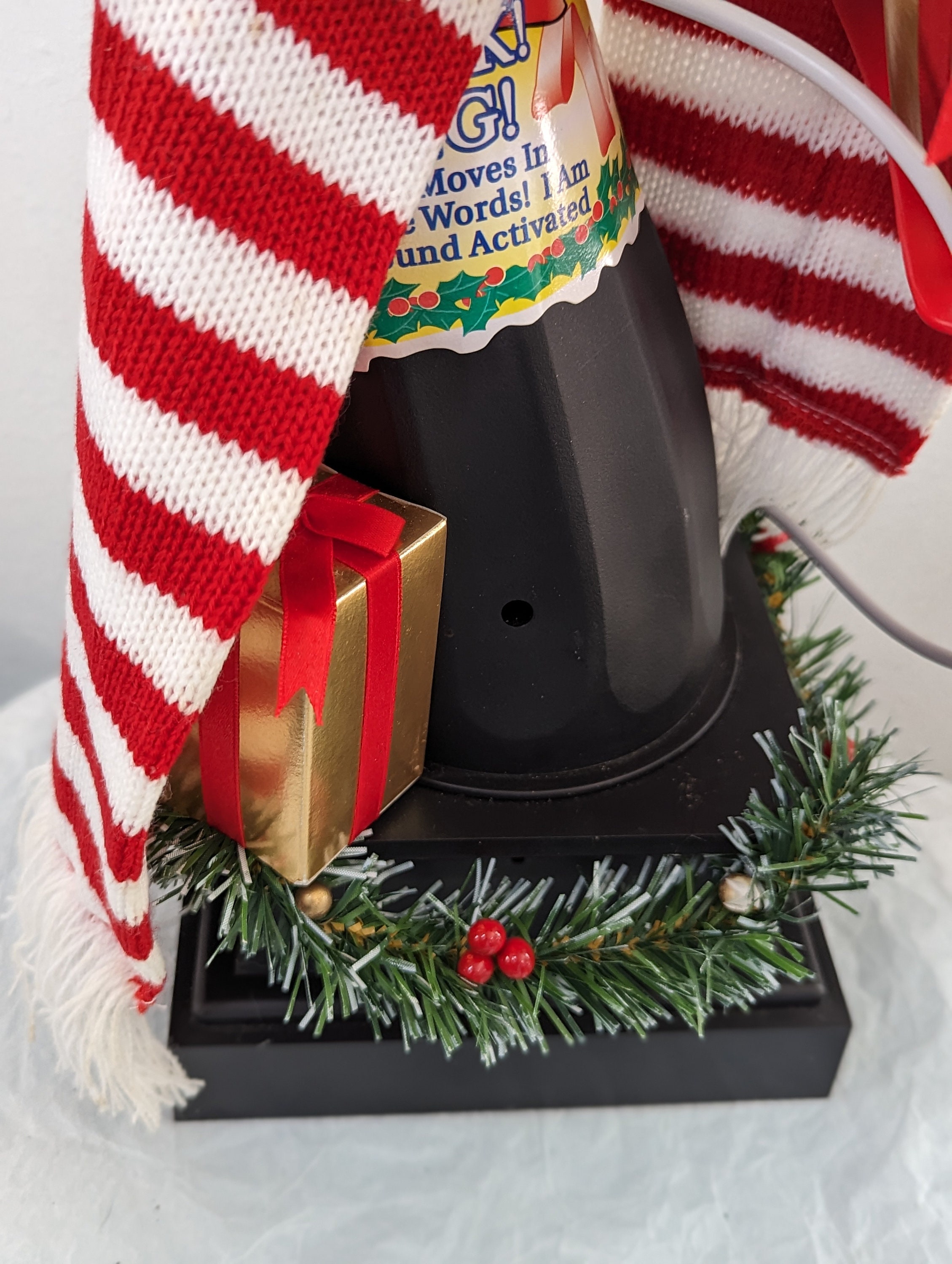 Vintage Christmas Telco Singing Animated Light Post 22 in Tall - Etsy