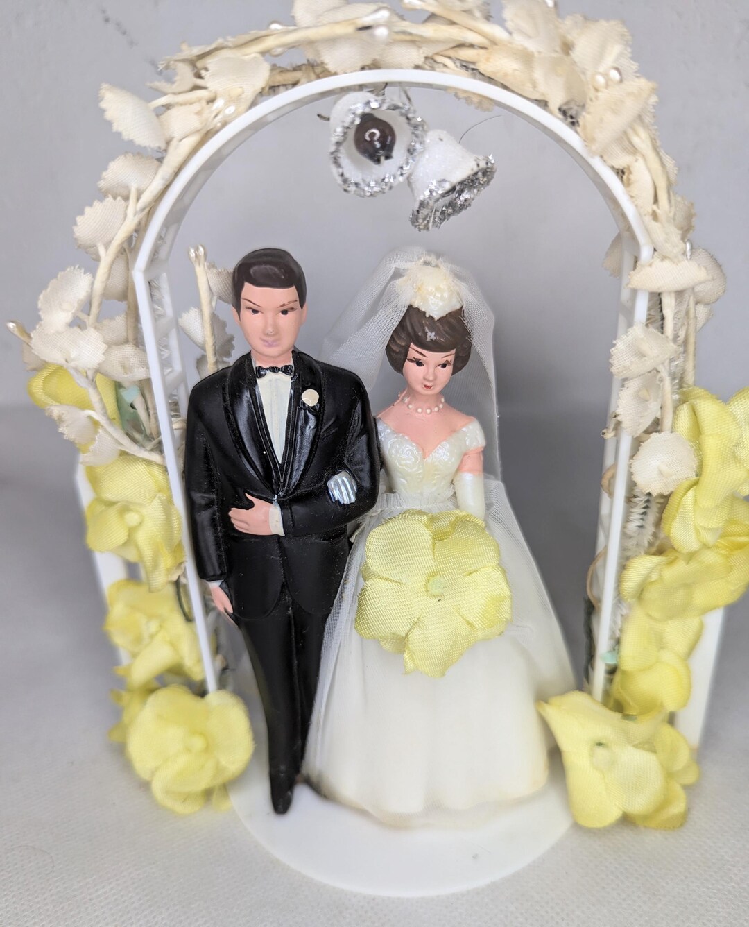 Vintage Wilton 1975 Wedding Cake Topper - Etsy