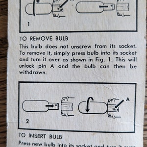 Vintage Singer Sewing Machine Light Bulb - Etsy