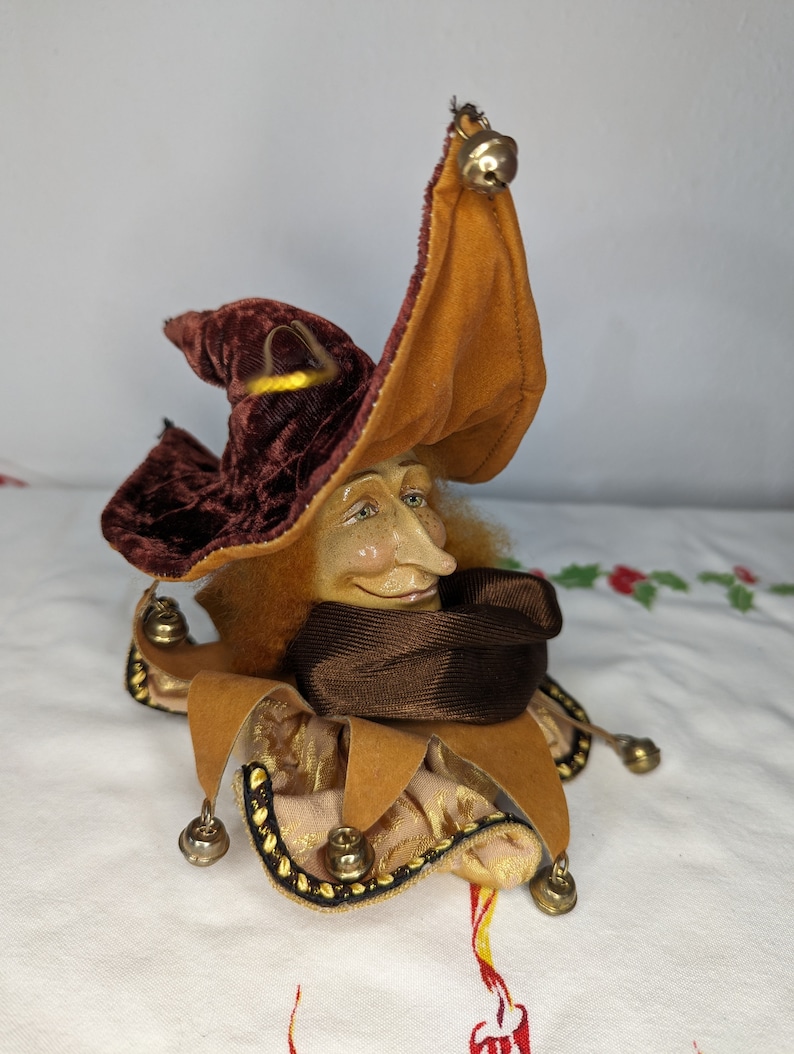 Vintage "jester" Ornament - Etsy