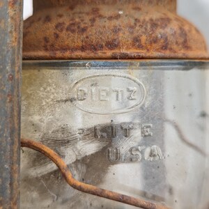 Old Rusty Feuerhand Oil Lantern Non Working - Etsy