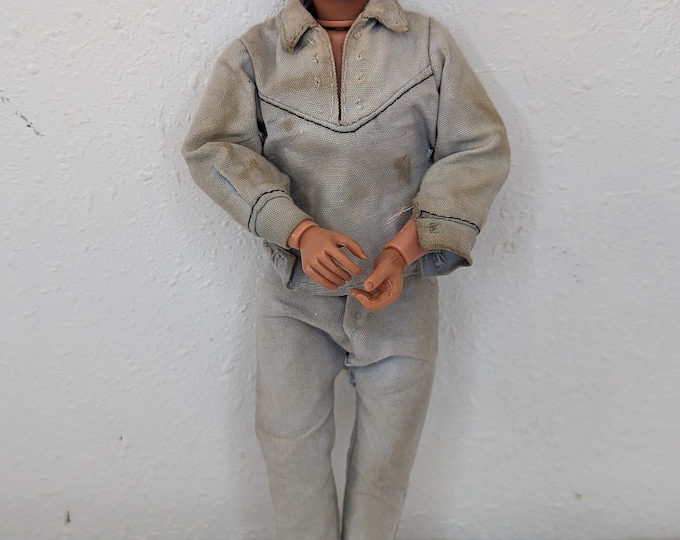 Vintage Original Marx Johnny West Series Doll Action Figure - Chief ...