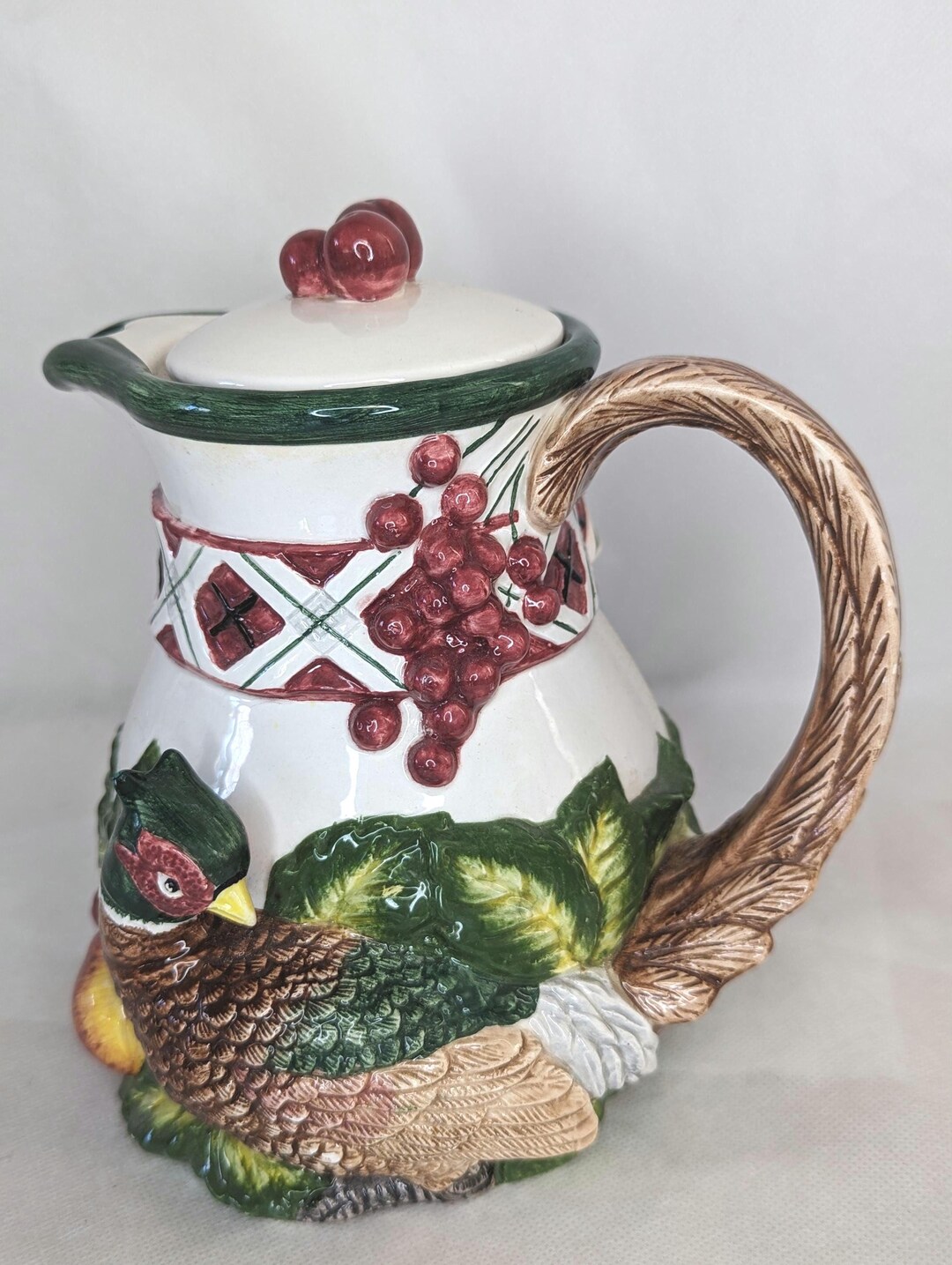 Noritake "royal Hunt Pheasant" 7 in Tall Tea Pot - Etsy