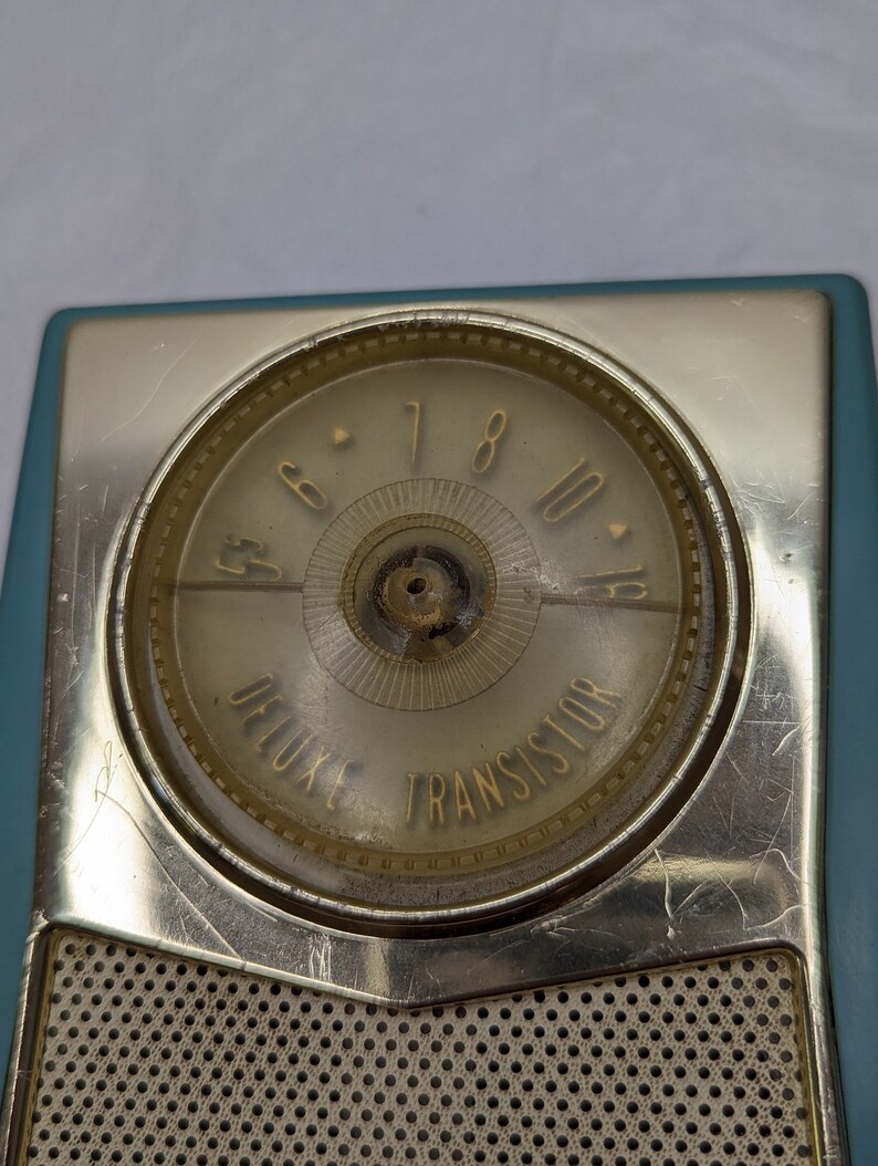 Vintage 1959 RCA Victor Portable Radio Model IT4H Non Working - Etsy