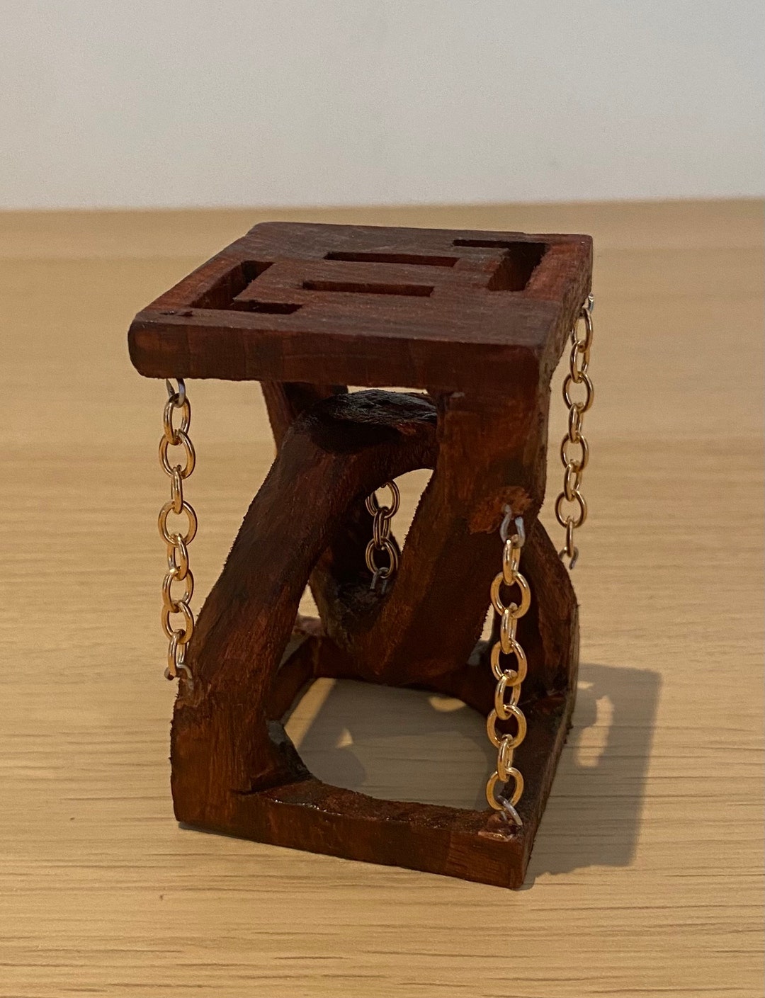 Hand-carved Tensegrity Structure for Home/ Office Decor. Carved to ...