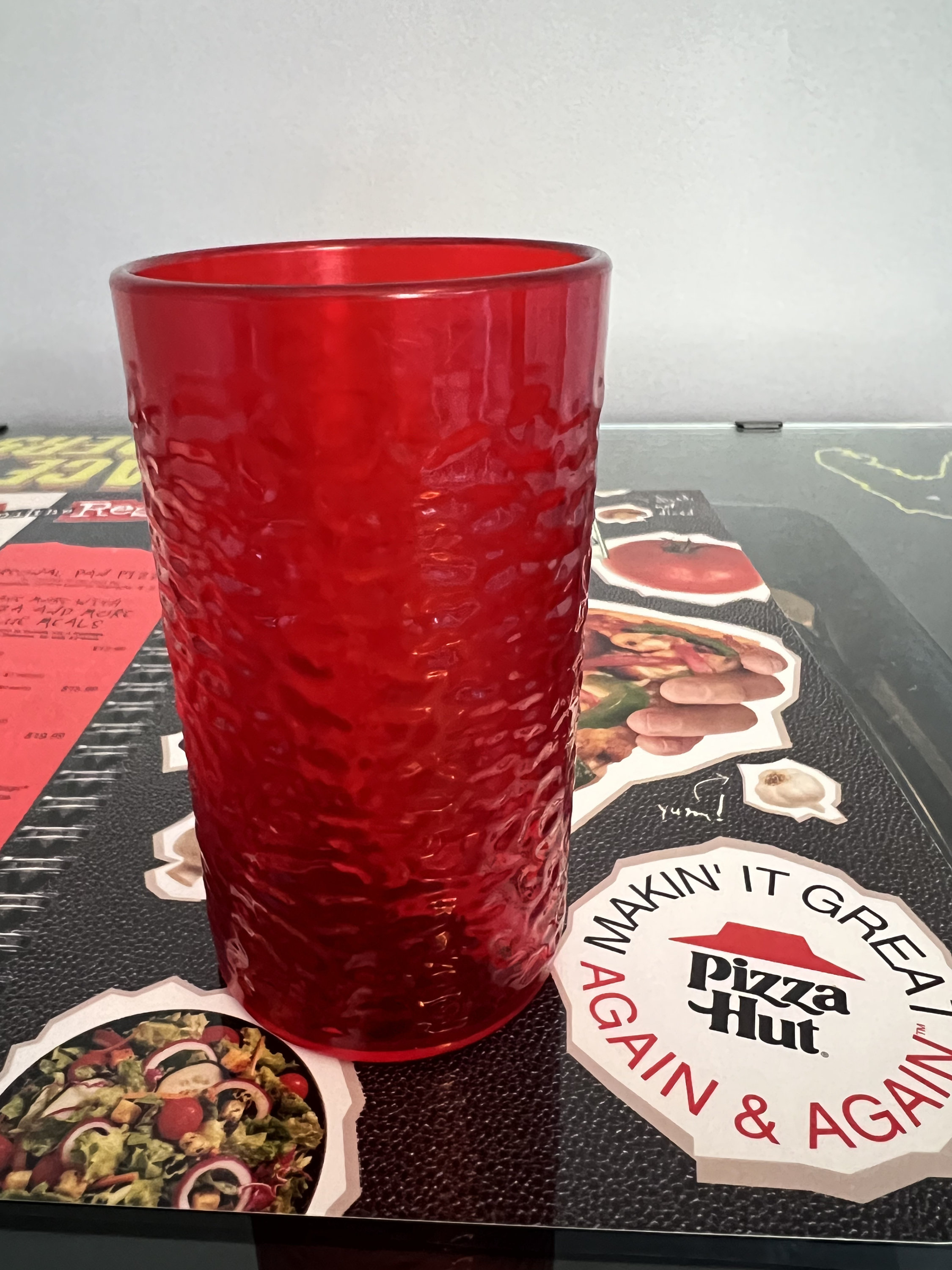 Pizza Hut Red Plastic Cup (12oz) - Etsy