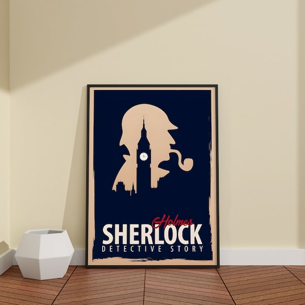 Sherlock Poster - Etsy