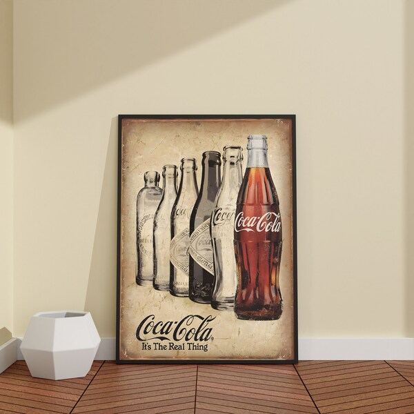 Vintage Coca Cola Poster - Etsy