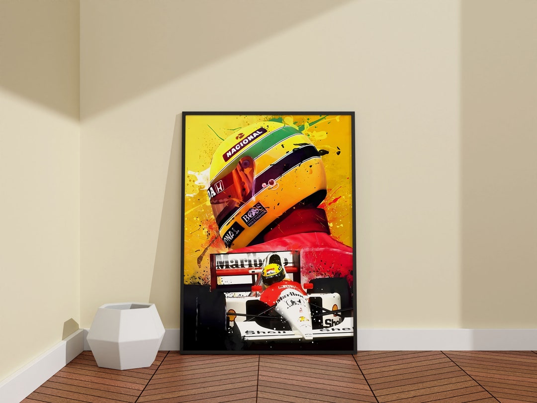 Formula 1 Canvas Poster / Racing Wall Art / Formula 1 Wall Art / F1 ...
