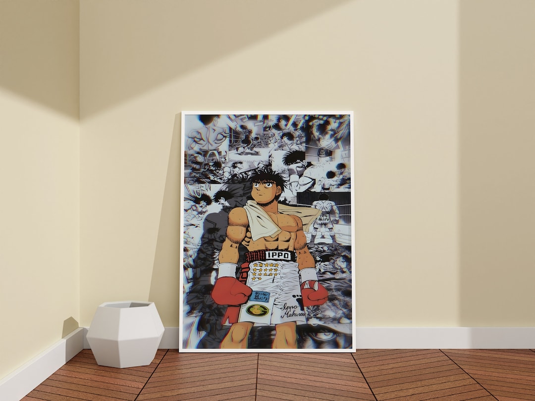 Hajime No Ippo Poster / Ippo Makunouchi Poster / Anime Wall Art / Anime ...