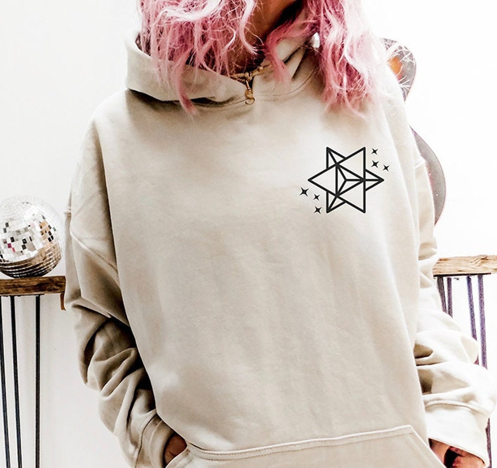 Sacred Geometry Shirt Starseed Lightworker in My Spiritual Era Hoodie ...