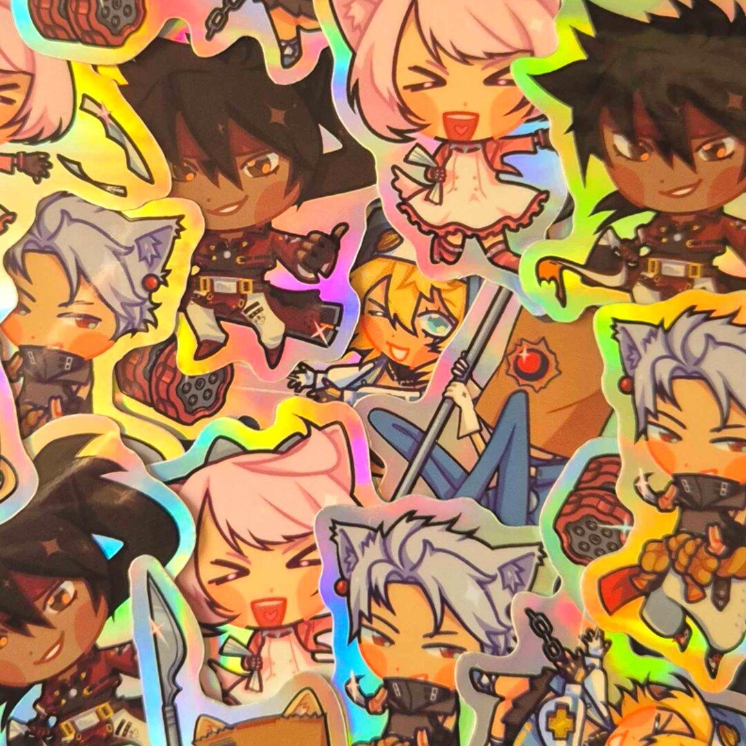 GGST Cat Stickers Wave 2 - Etsy