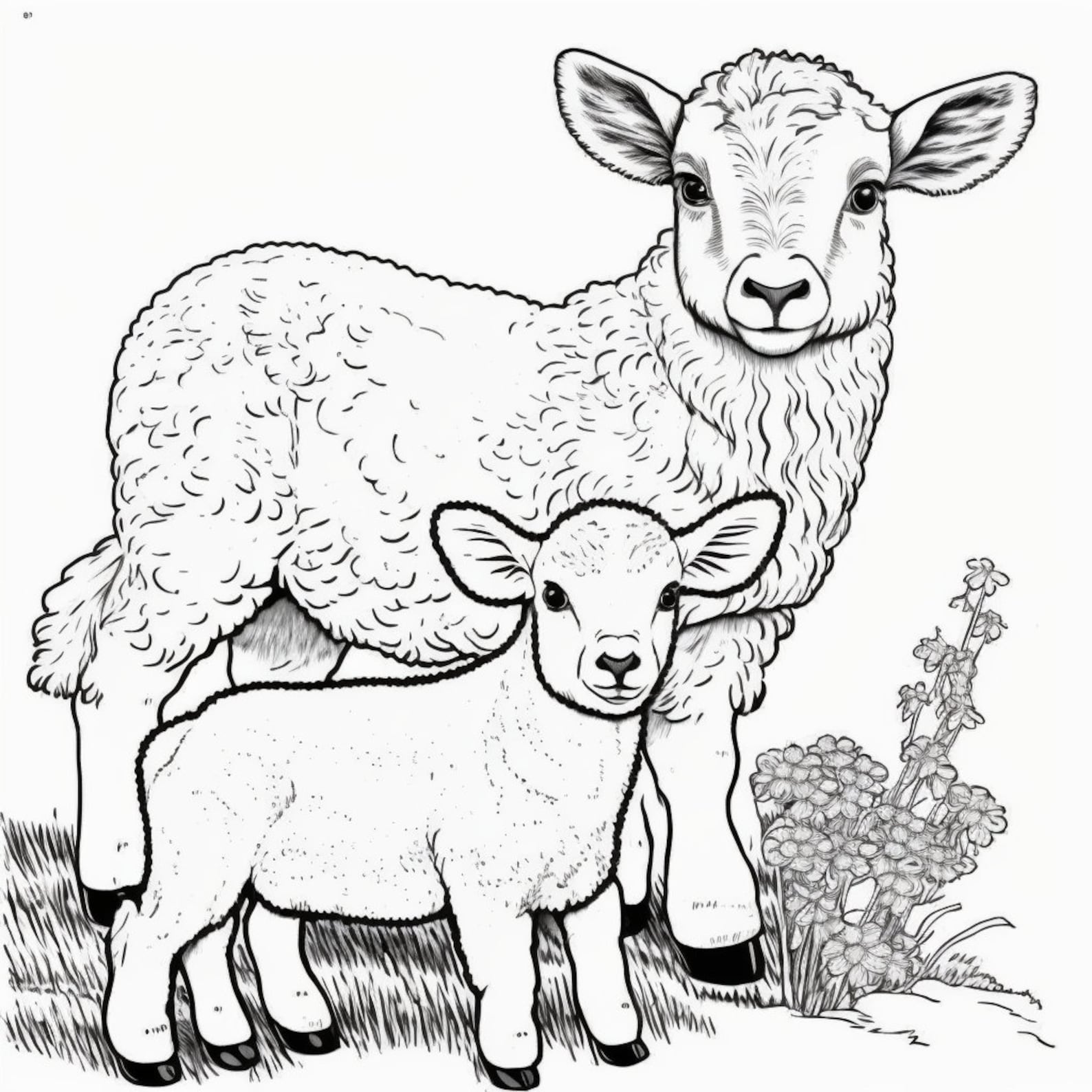Animal Coloring Pages for Kids, Coloring Pages, Printable, Animals ...